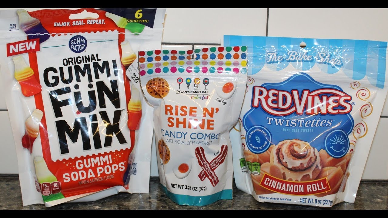 The Gummi Factory Gummi Soda Pops, Dylan’s Candy Bar Rise N’ Shine, Red ...