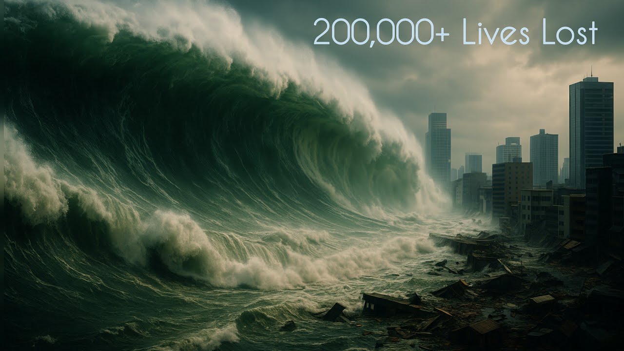 The Ocean Disaster That Killed Over 200,000 People | Real Tsunami ...