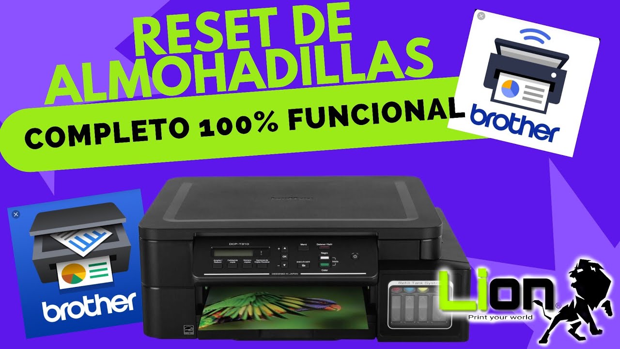 Reset de Almohadillas impresoras y Multifuncionales brother /Error 46 ...