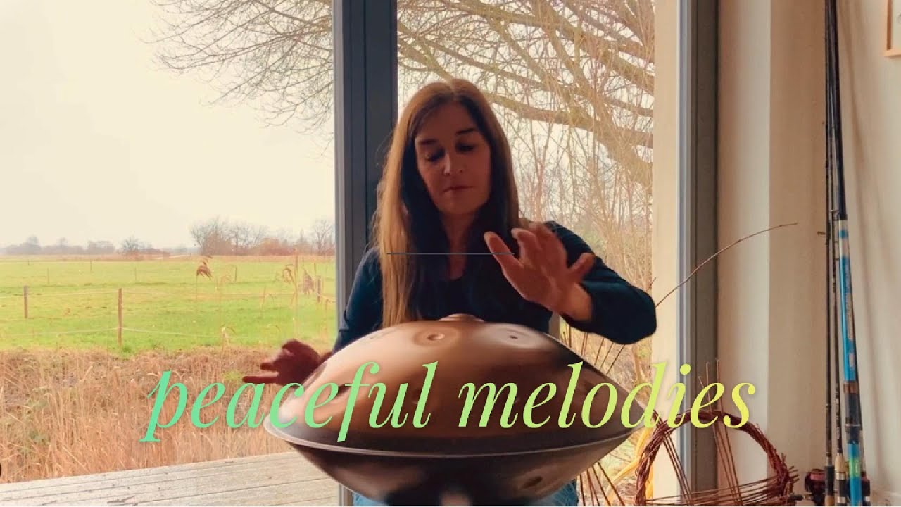 Handpan meditation music 1 hour peaceful melodies - YouTube