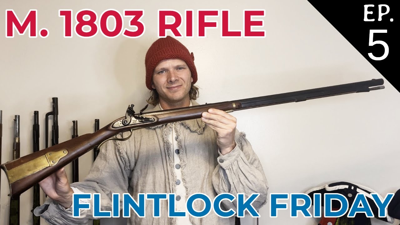 Authentic Model 1803 Rifle from Harpers Ferry. - YouTube