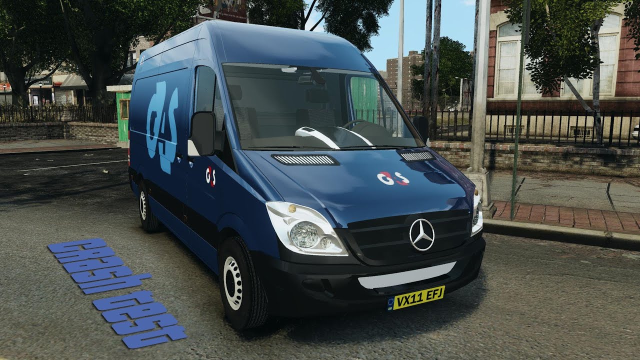 Mercedes-Benz Sprinter G4S Estonia Cash Transporter for GTA 4 - YouTube