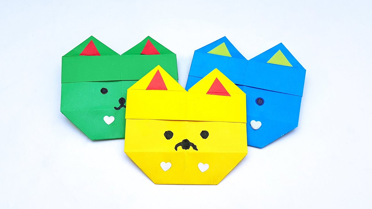 Easily Making cat Envelope With origami Paper | How To Make Paper ...