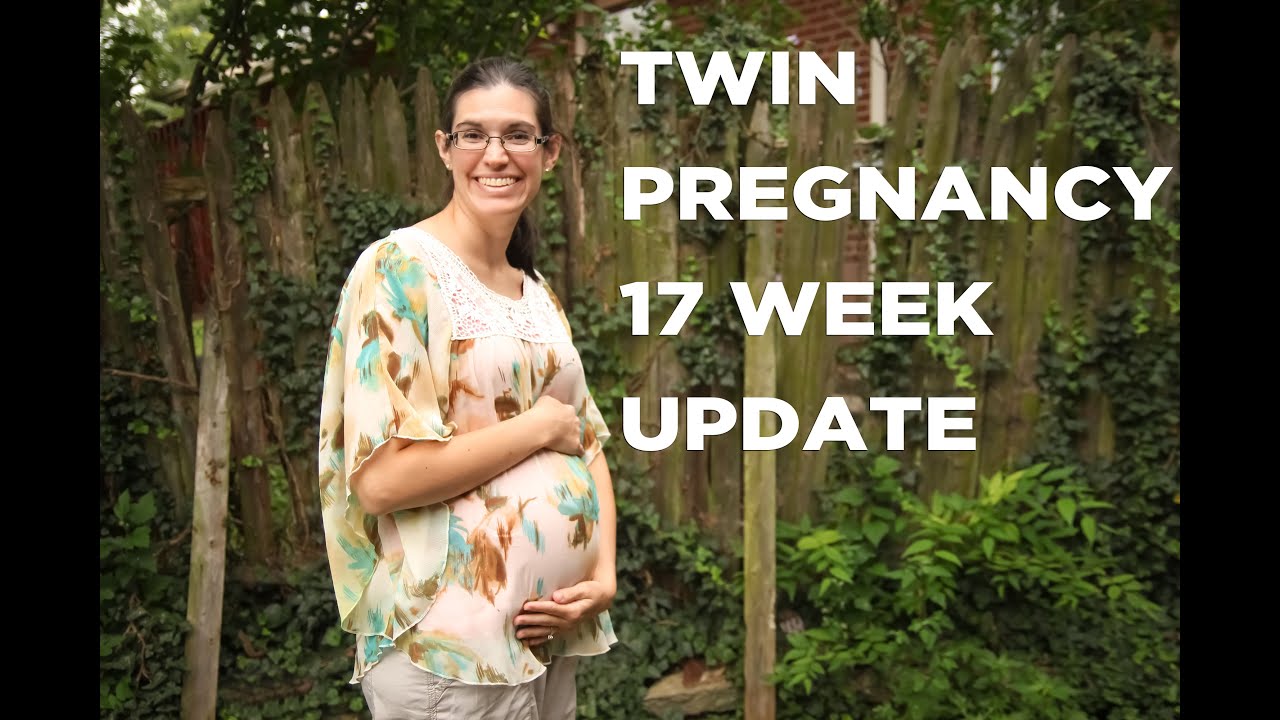 Twin Pregnancy Baby Bump 17 Weeks Update - YouTube