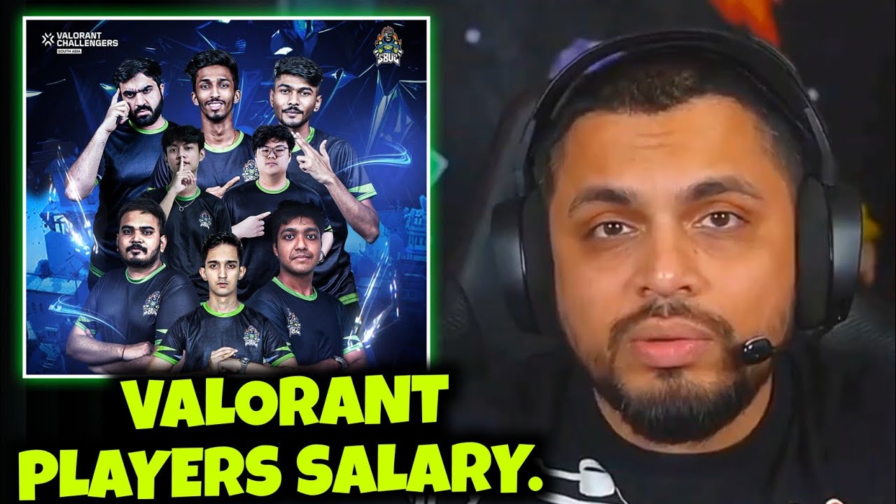 Sid Revealed Valorant Players Salary - YouTube