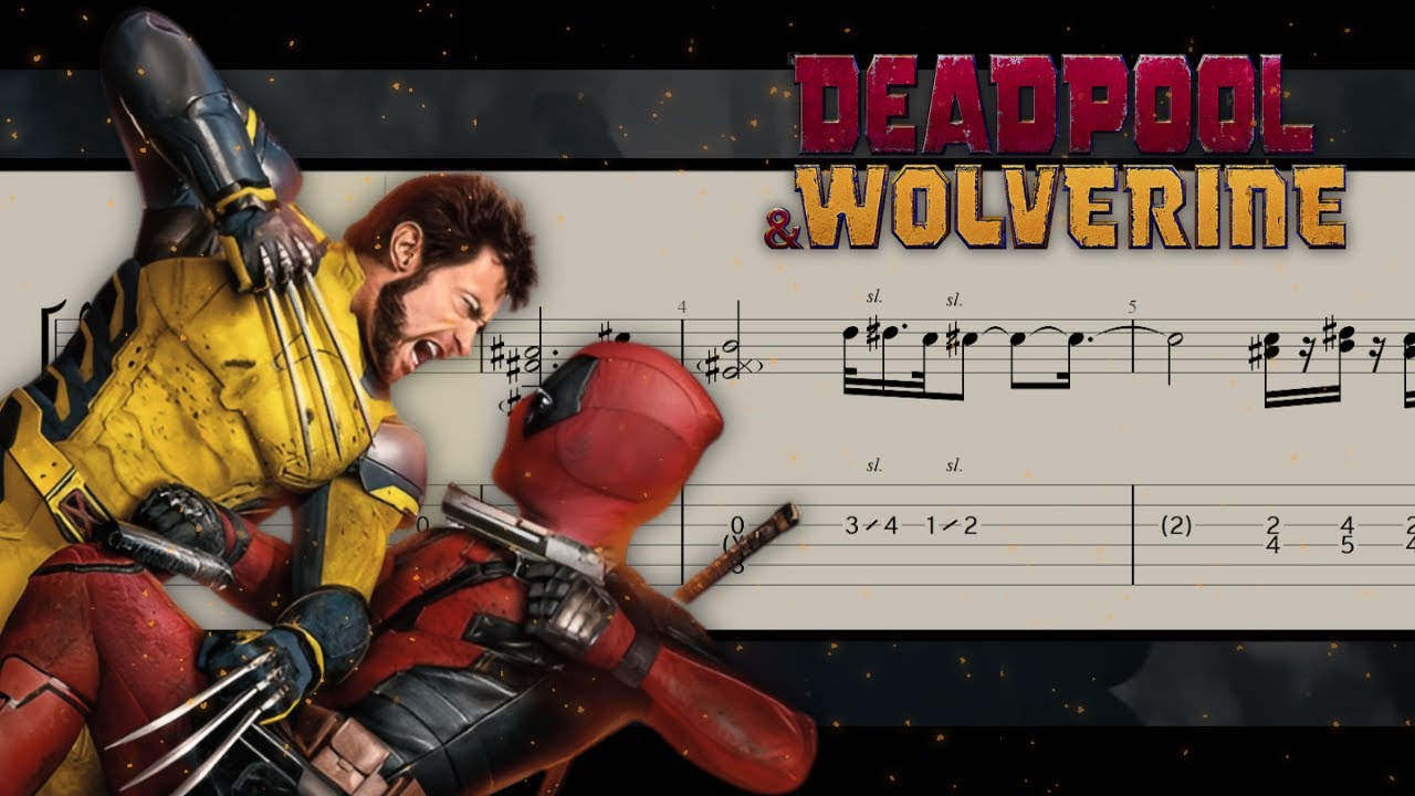 Bye Bye Bye - *NSYNC | Deadpool & Wolverine | Fingerstyle Guitar TAB ...