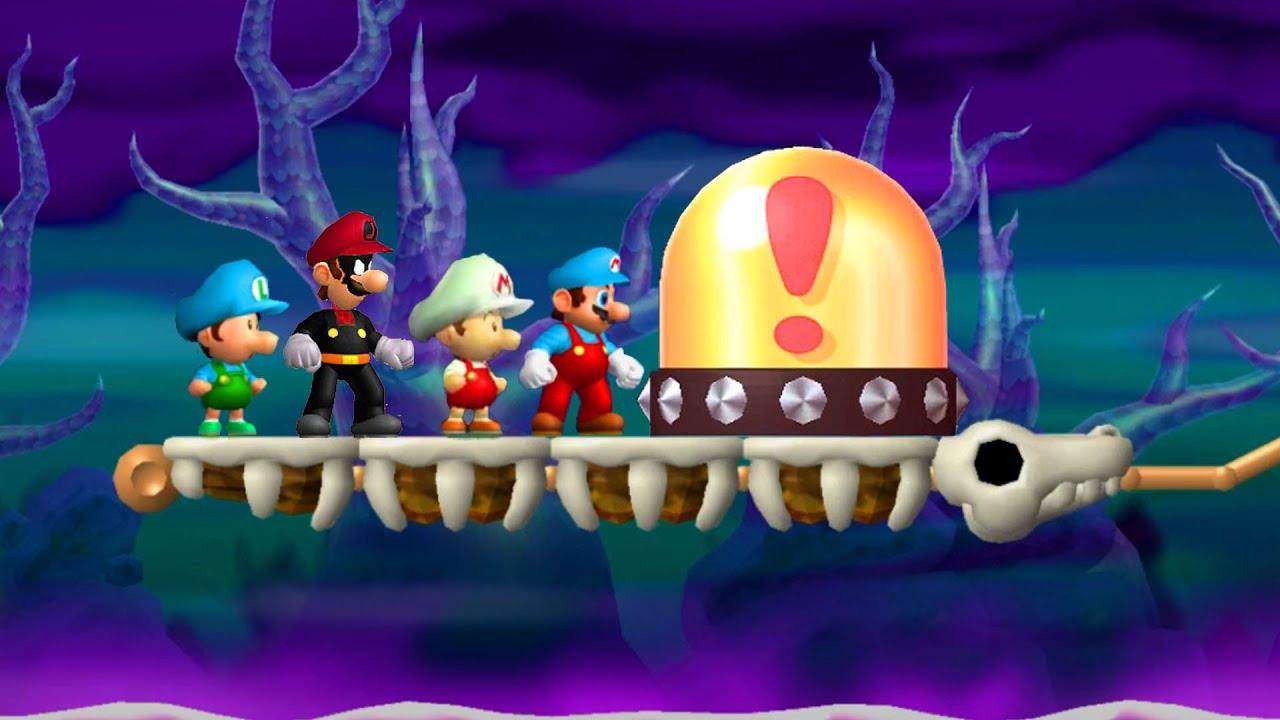 New Super Mario Bros: Generations - (4 Player Co-Op) #12 - YouTube