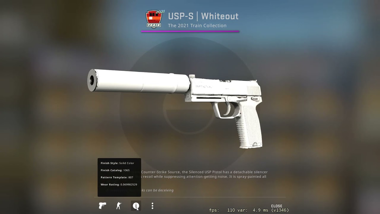USP Whiteout tradeup - YouTube