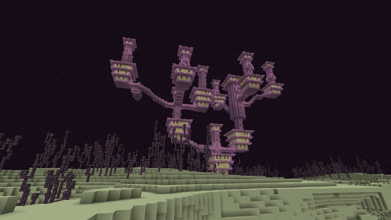 Minecraft End City Metropolis World Tour - Part 4 - YouTube