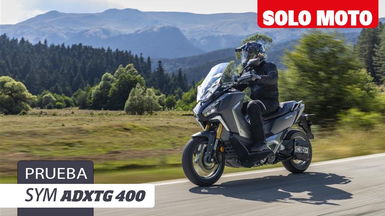 SYM ADXTG 400 | Prueba | Review en español - YouTube