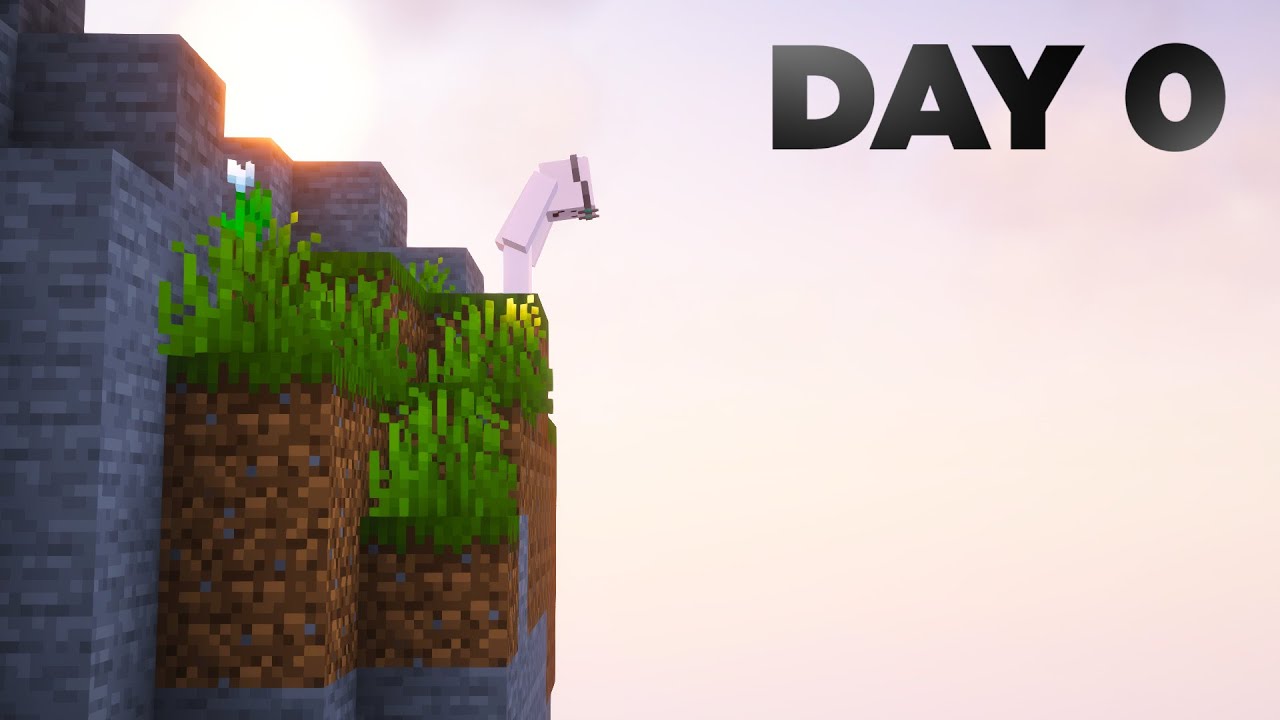 Surviving Hypixel's Stranded Mode FOREVER - YouTube