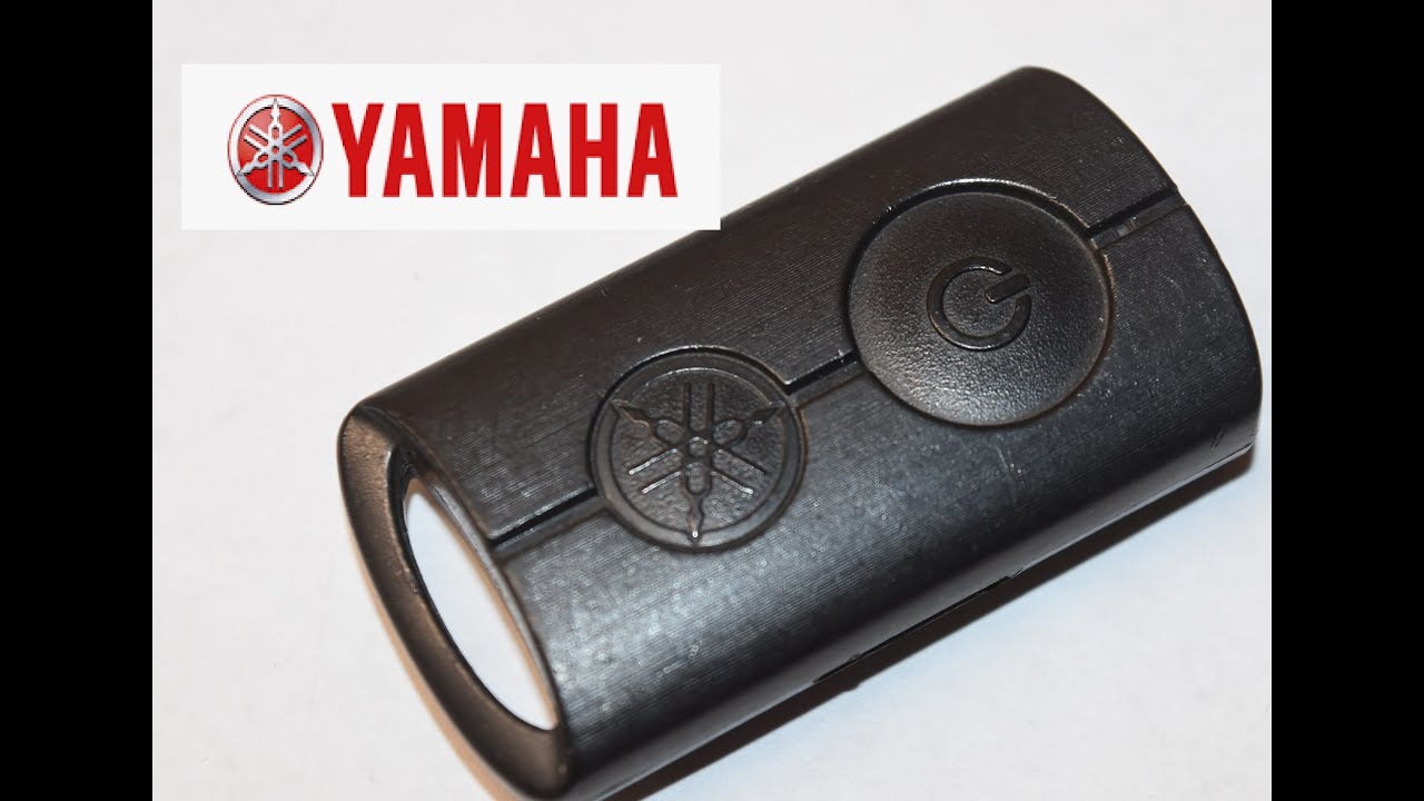 Yamaha Bike Key Fob Battery Replacement - EASY DIY - YouTube
