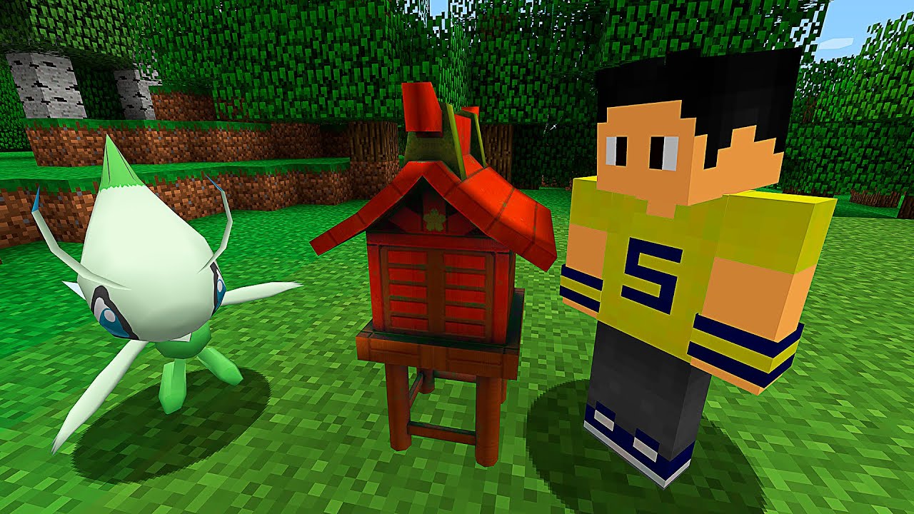 I Revealed a Mythical Pokémon in Minecraft Pixelmon - YouTube
