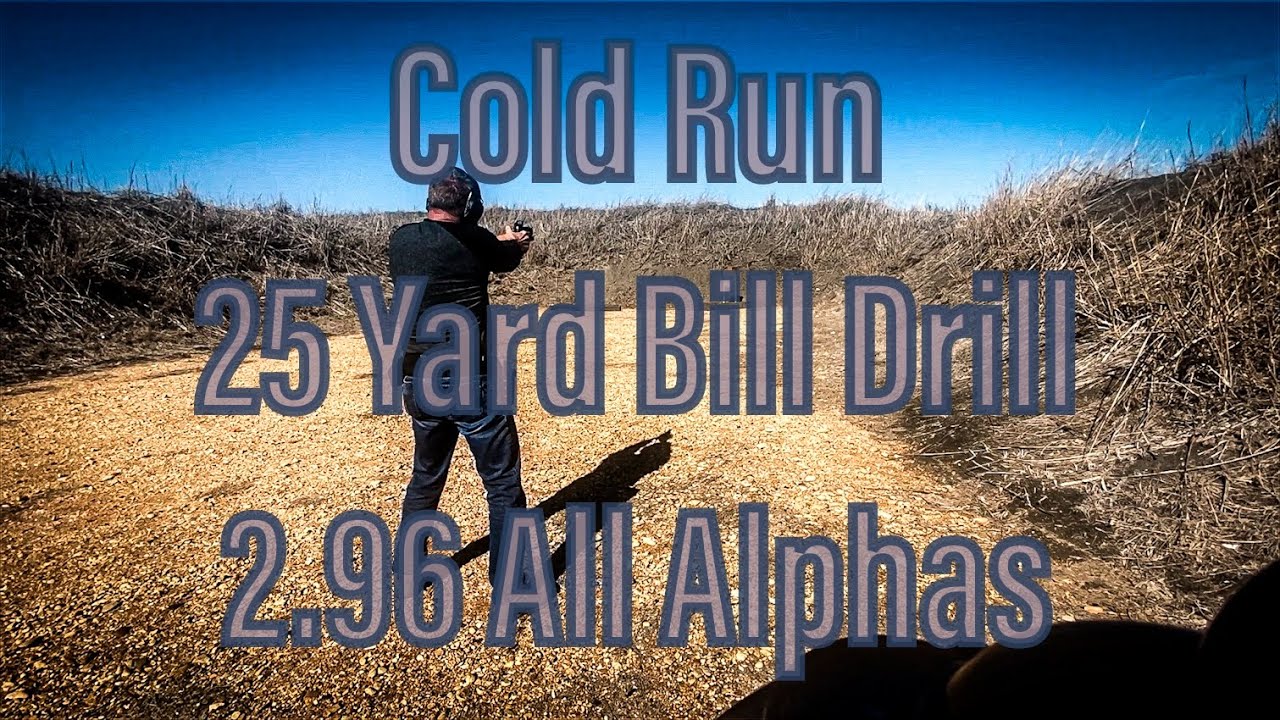 25 Yard Bill Drill - YouTube