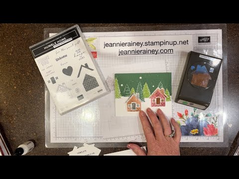 SNEAK PEEK! Humble Home Bundle -Stampin’ Up! Pop-Up House Card - YouTube