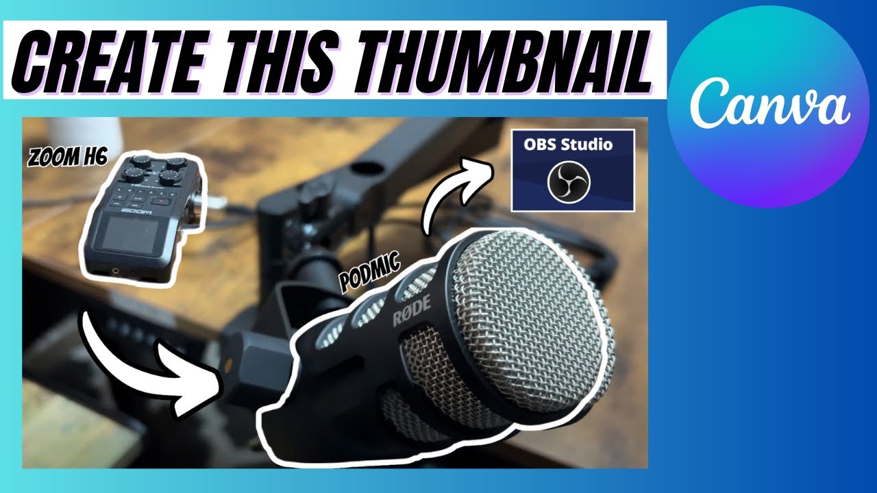 How I Made this White Bordered Thumbnail Using Canva- Step-By-Step ...