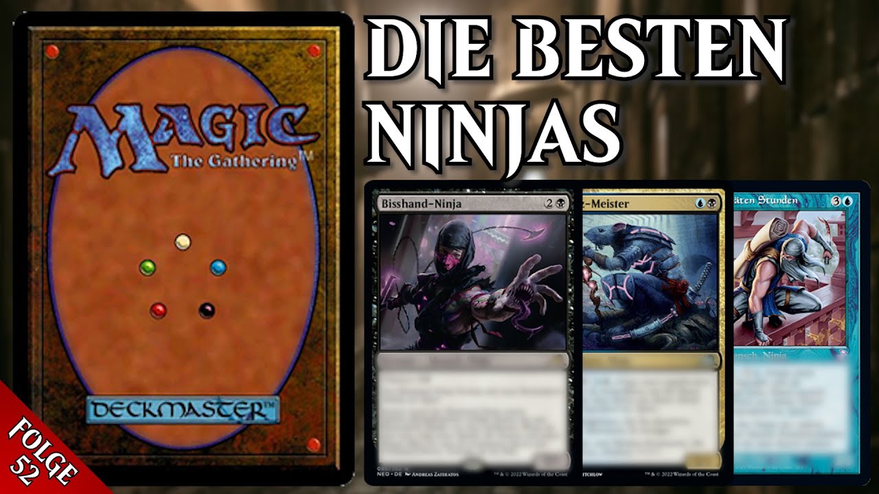 MTG Die besten Ninjas | Magic the Gathering deutsch | Trader | ninja ...