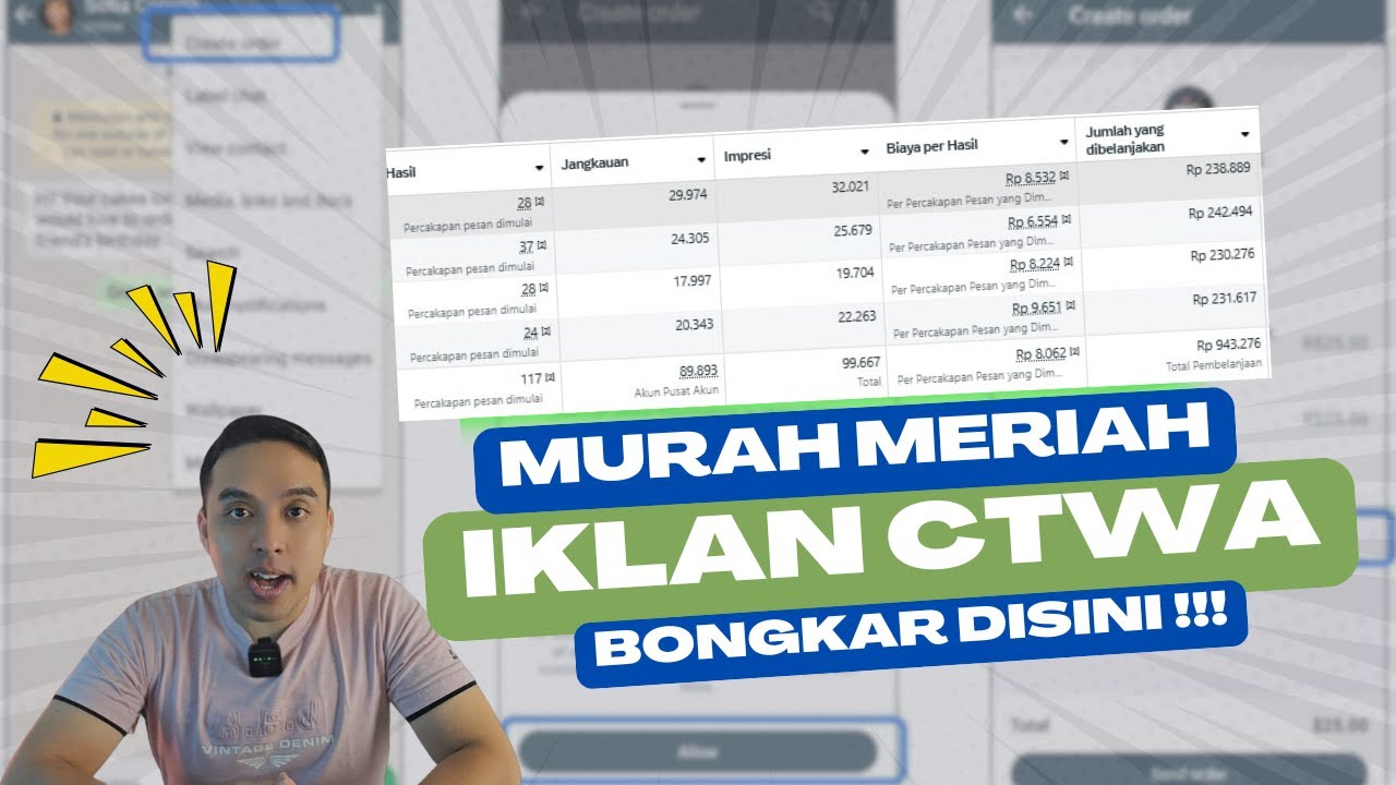 MURAH MERIAH | INI CARA METODE IKLAN CTWA META ADS BIAR GACOR DAN ...