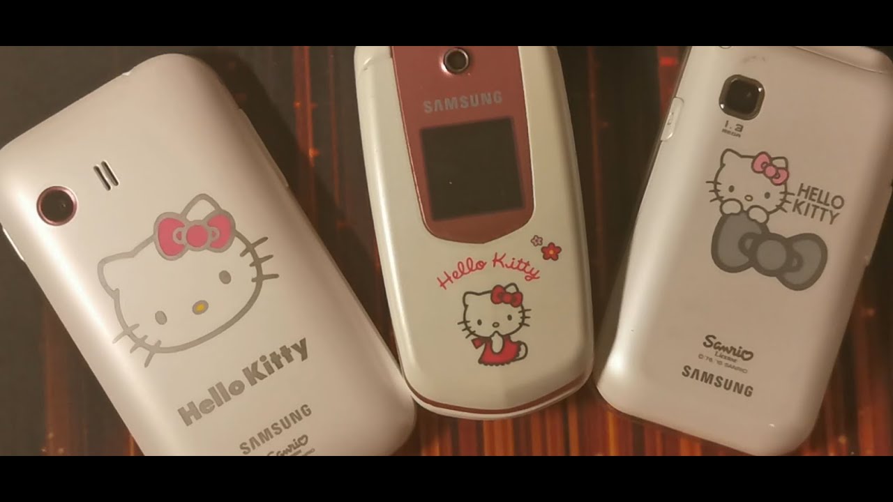 Samsung Hello Kitty Phones: Cute & Quirky Retro Collection Unboxing! 🐱📱 ...