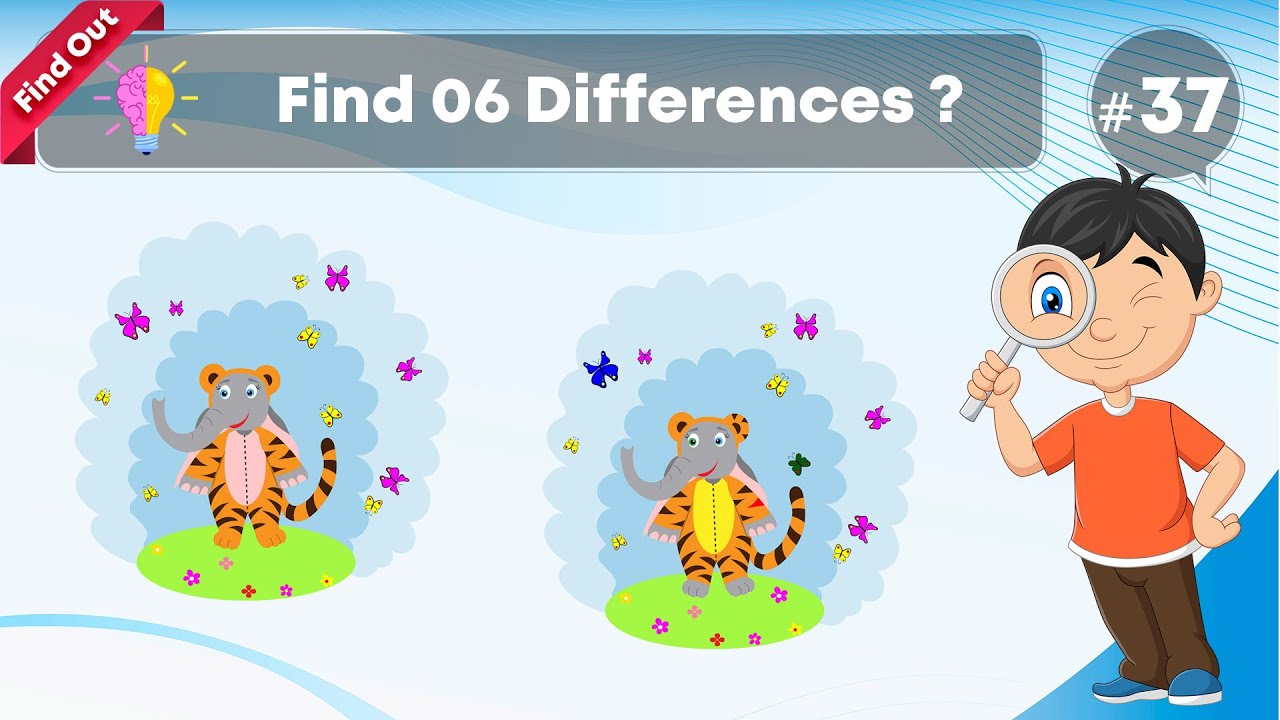 Find the difference level 6 #37 - YouTube