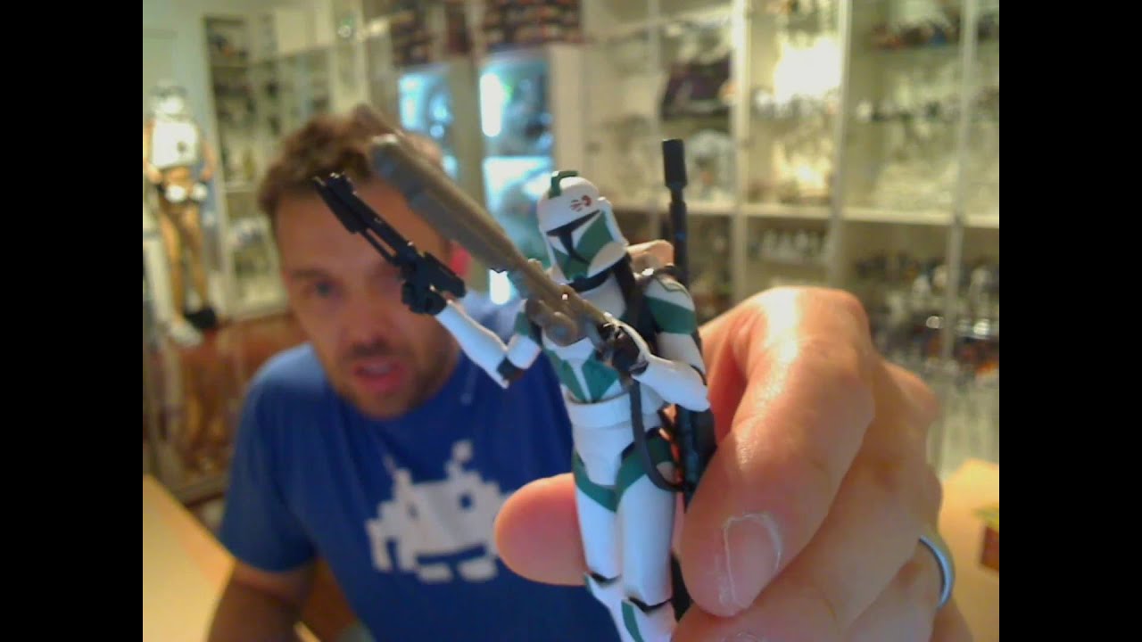 Star Wars Clone Wars Clone Trooper Draa HD Figure Review | www.flyguy ...