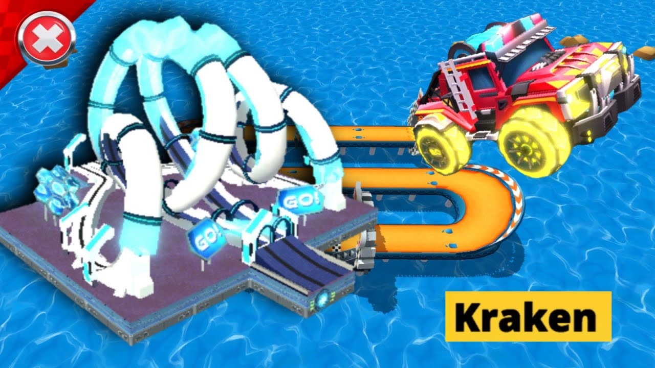 RACECRAFT BUILD & RACE : RUMBLE CAR HOT RACE IN KRAKEN TRACK | UNLIMITED WHEELS | BALAP MOBIL ...