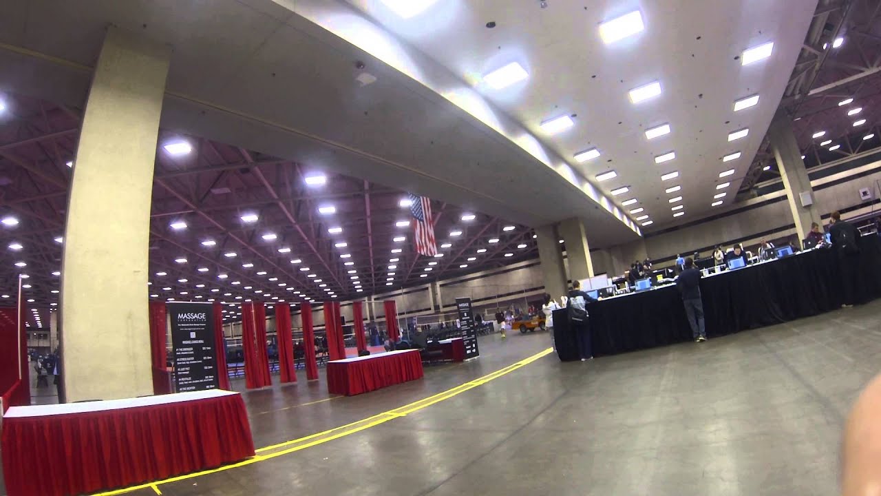 Entering the Dallas Convention Center - YouTube