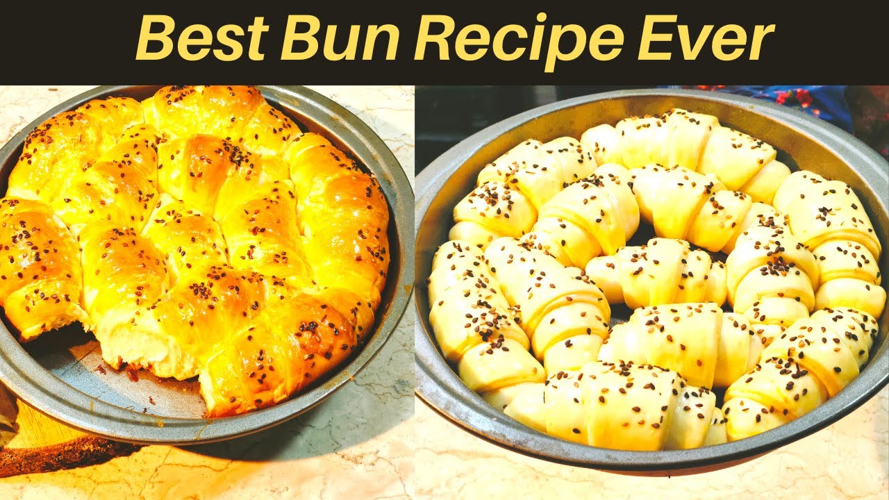 Bakery Bun Recipe | How To Make Bun | Special Bun Recipe | Bun Recipe ...