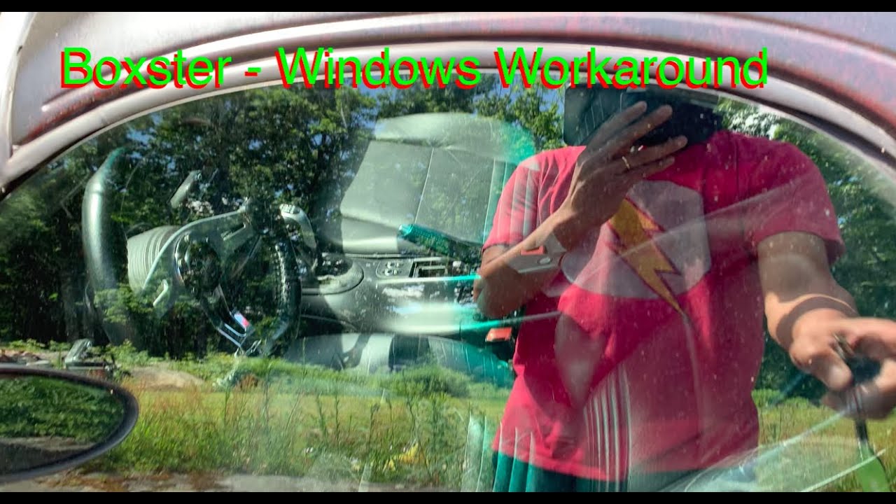 porsche boxster - windows workaround - YouTube