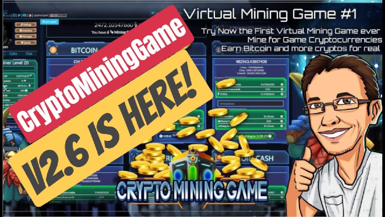 CryptoMiningGame Virtual Cloud Mining V2.6 Update Is Now Live , Earn ...