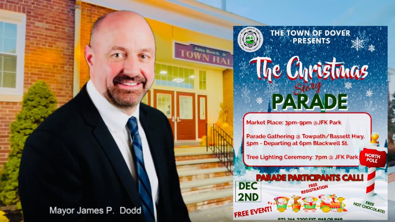 James P. Dodd Mayor Dover NJ invites you to celebrate The Christmas ...