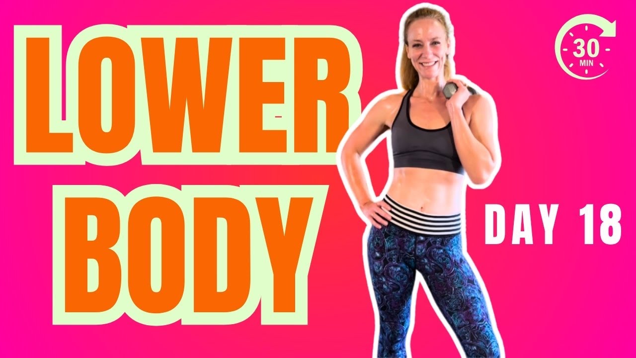 30 MIN LEAN LEGS & LOWER ABS WORKOUT | No Jumping - YouTube