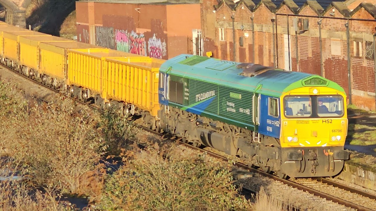 GBRf 66796 At Rotherham/Masborough From Doncaster Up Decoy To ...