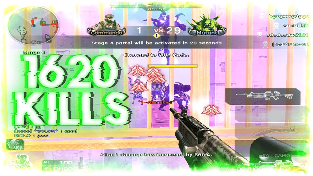 CrossFire West: 1620 KILLS - Outbreak Gameplay - YouTube