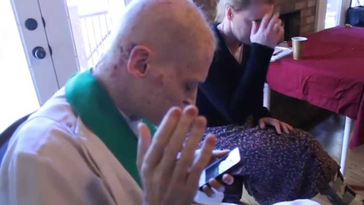 Father Joseph Peek blessing - YouTube