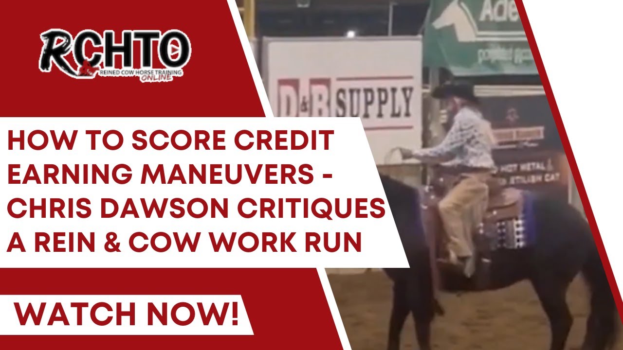 How To Score Credit Earning Maneuvers - Chris Dawson Critiques A Rein ...