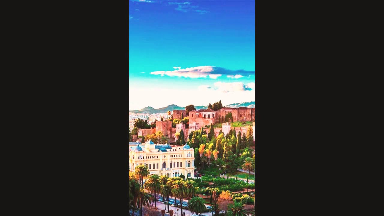 Málaga, filigrana de colores - YouTube