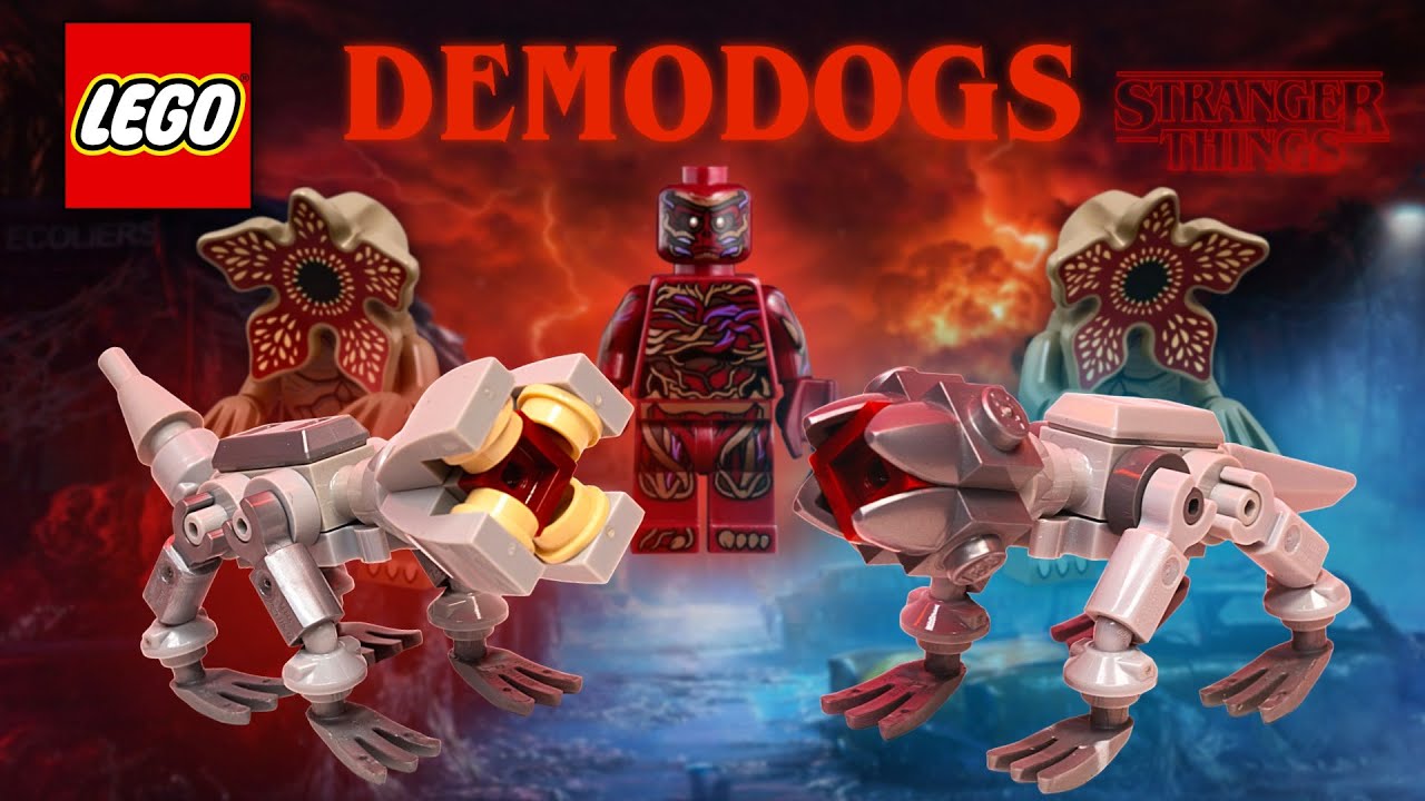 How To Build LEGO STRANGER THINGS DEMODOGS!!! - MOC Tutorial 🔥 - YouTube