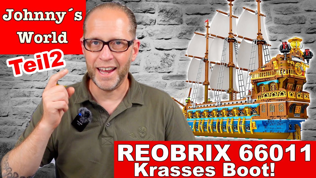 Krasses Boot! Das REOBRIX Segelschiff 66011The Sun Teil 2 - YouTube