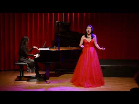 Mei Matsumoto, Aus Zigeunerlieder, Op.103, Johannes Brahms, Nr.5 Brauner Bursche führt zum Tanze