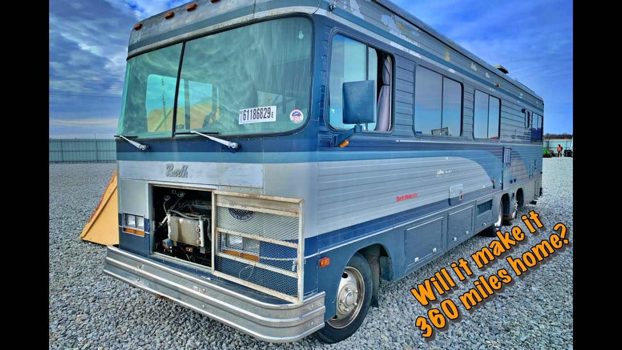 Abandoned $154,000 Luxury Motor Home (will it run and drive?) - YouTube
