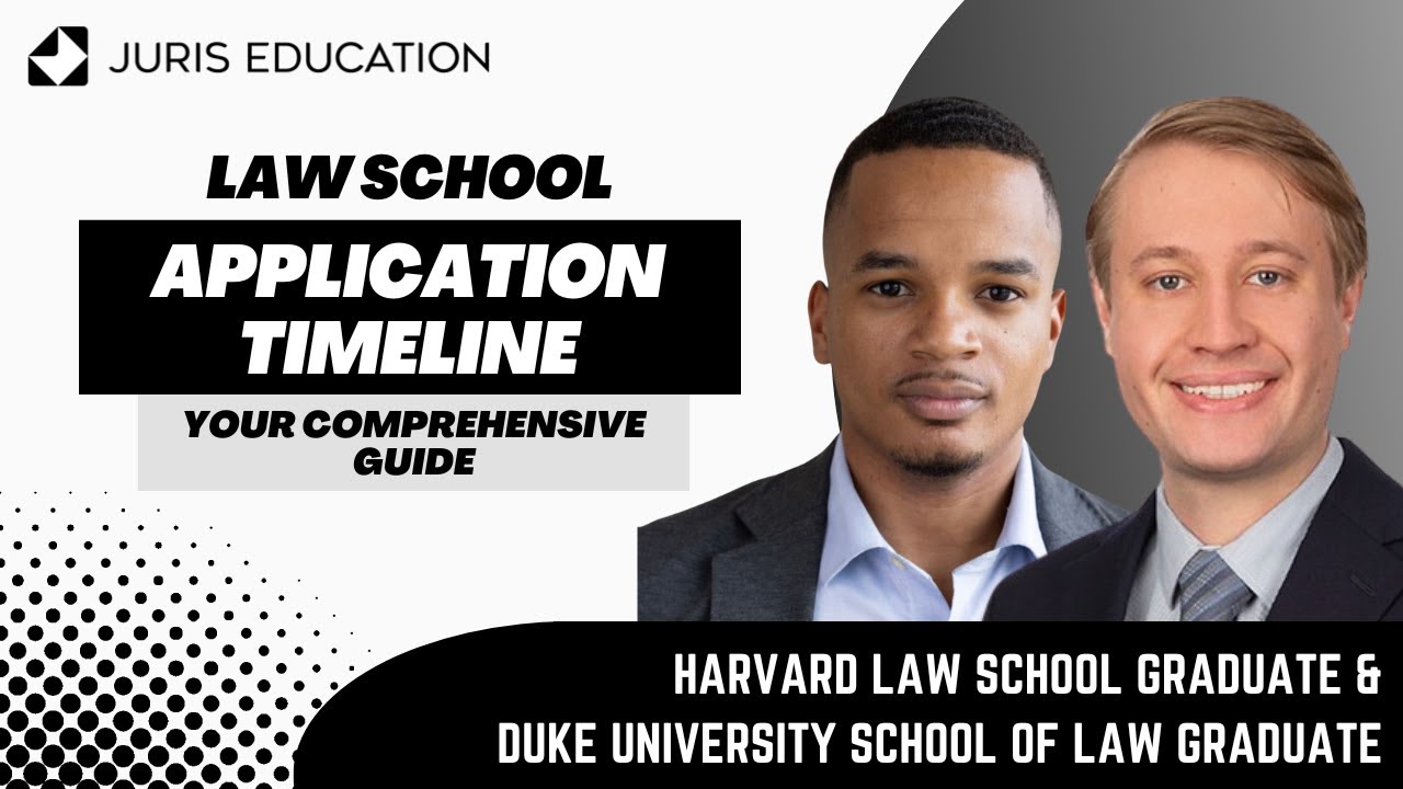 Law School Application Timeline: Your Comprehensive Guide - YouTube