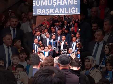 AK Parti Kocaeli Milletvekili Fikri Işık, memleketi Gümüşhane’ye geldi.