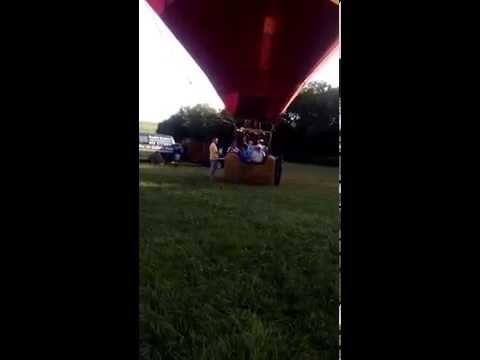 Mom's hot balloon ride