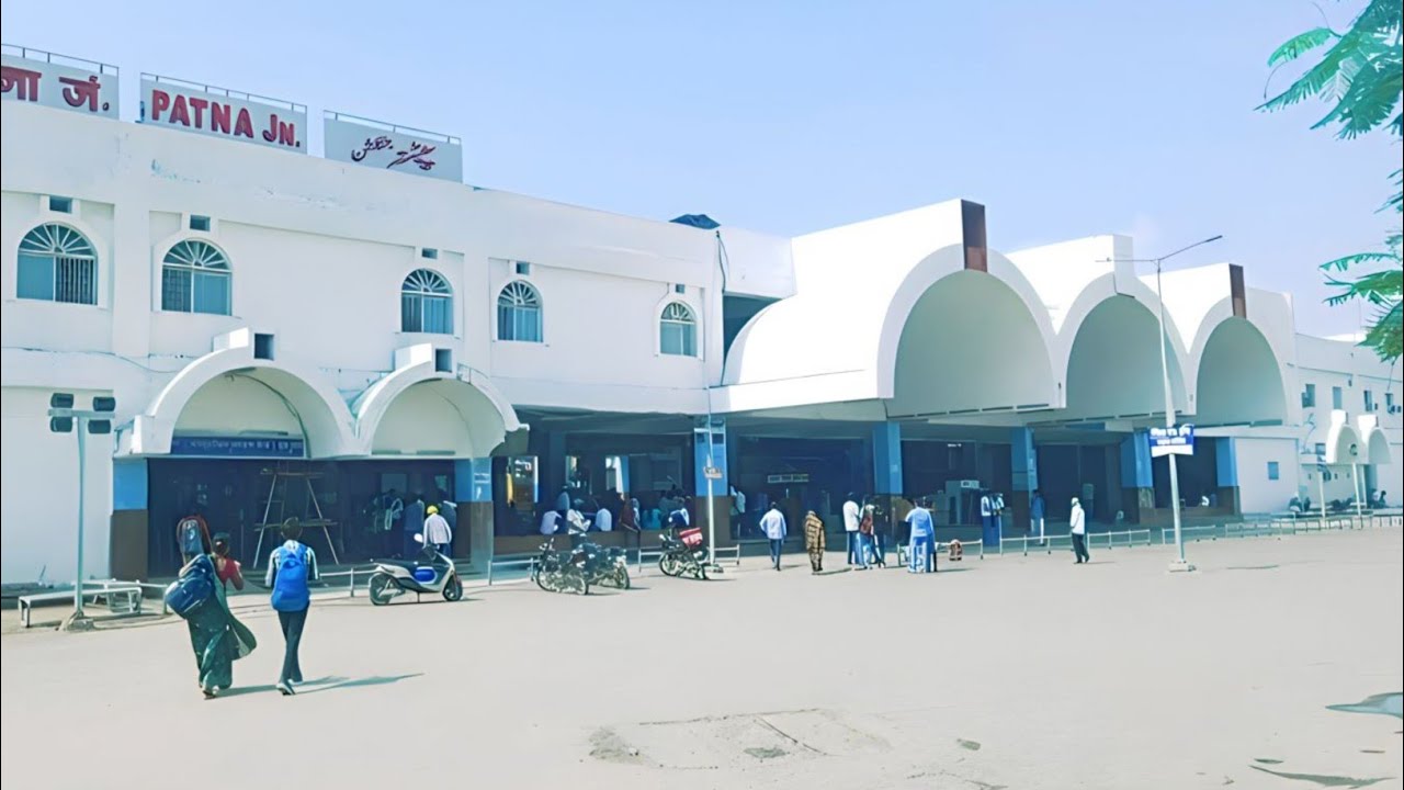🚈💯Patna junction railway station new look in Bihar.. 🚇@murlisharmavlogs ...