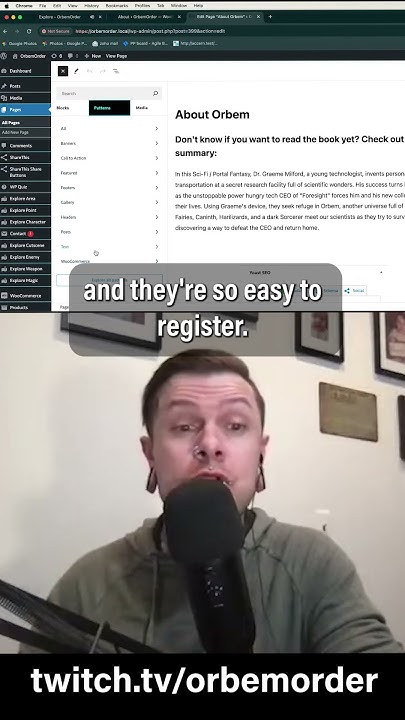 Use WordPress Patterns...#wordpress #programming #gamedev #twitch #metal #piercings #tattoos ...