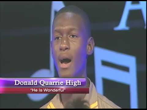 Donald Quarrie High - He Is Wonderful - ATS - Oct. 9 2017 - YouTube