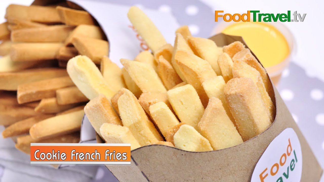 คุกกี้เฟรนช์ฟรายส์ Cookie French Fries - YouTube