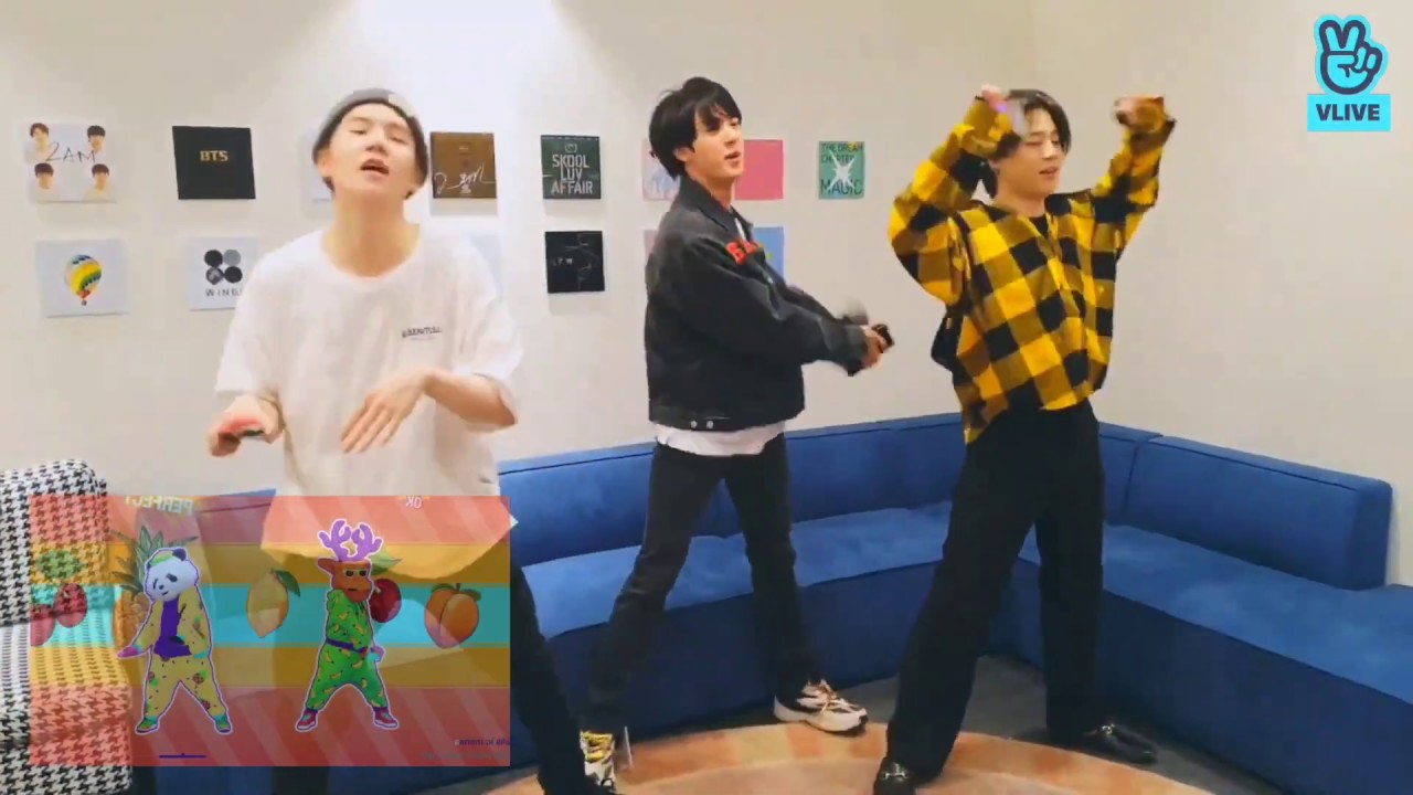 BTS playing Just Dance 2020 - Con Calma by Daddy Yankee & Snow - YouTube