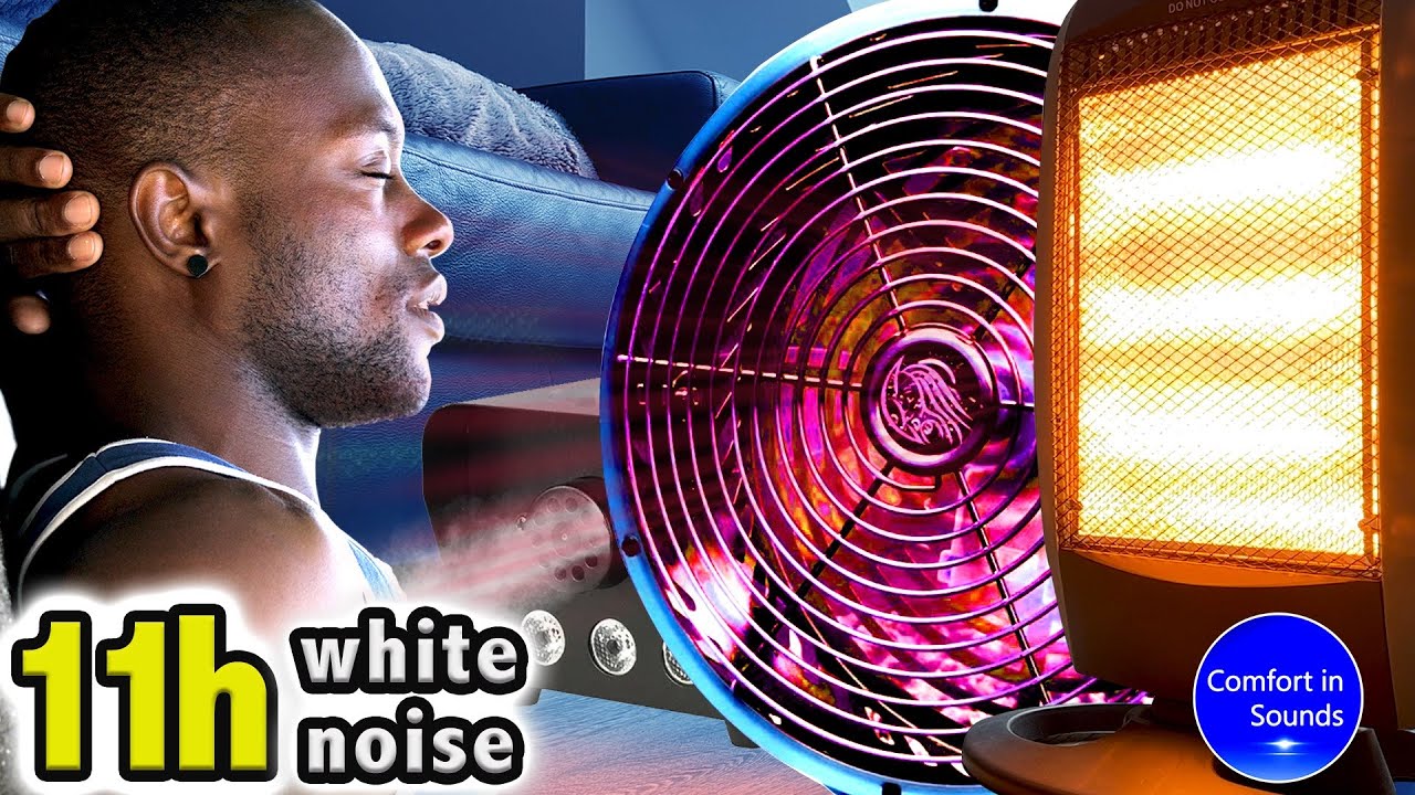 White noise, fall asleep instantly, smoke machine, heater noise for ...